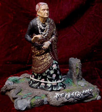 Model Museum: Maleva the Gypsy Woman and Wolfman