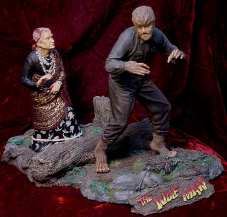Model Museum: Maleva the Gypsy Woman and Wolfman